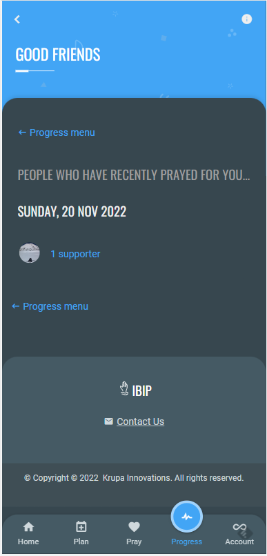 Prayer Partners - Helping friends prayer for each other | IBIP